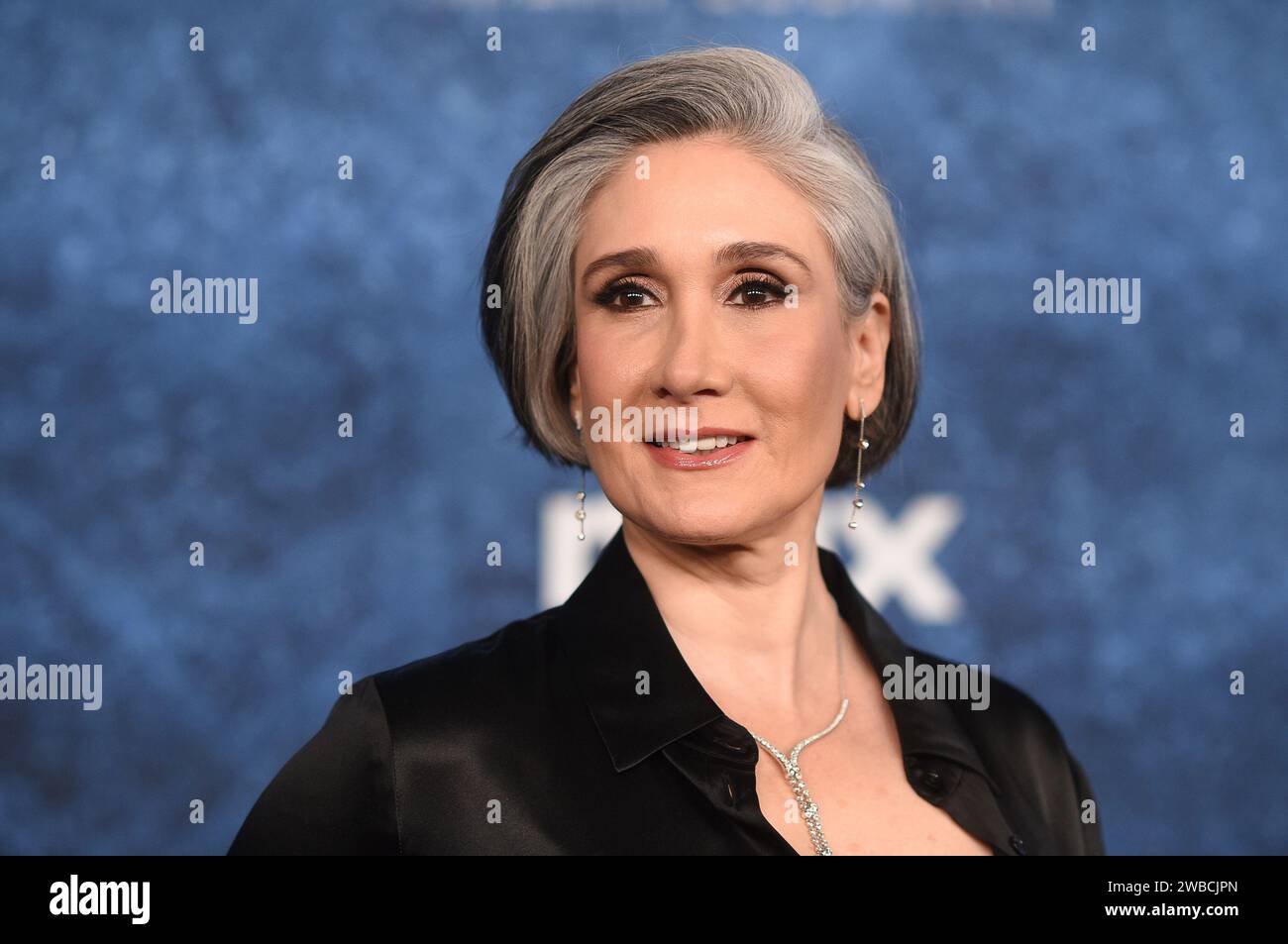 Issa Lopez arrives at the premiere of "True Detective: Night Country ...