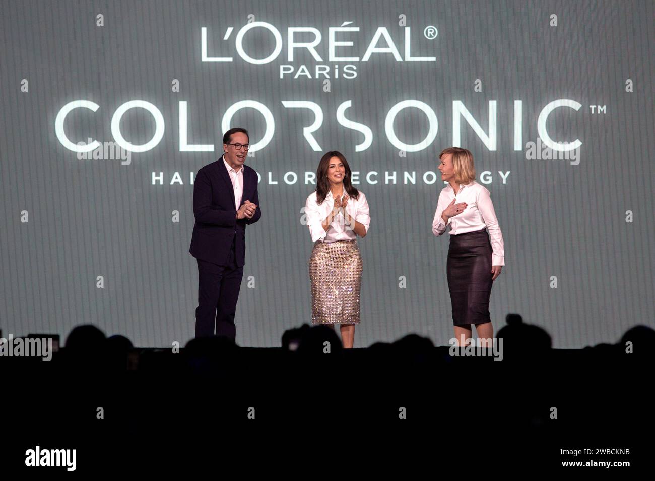 Las Vegas, USA. 09th Jan, 2024. (L to R) Nicolas Hieronimus, CEO of L ...