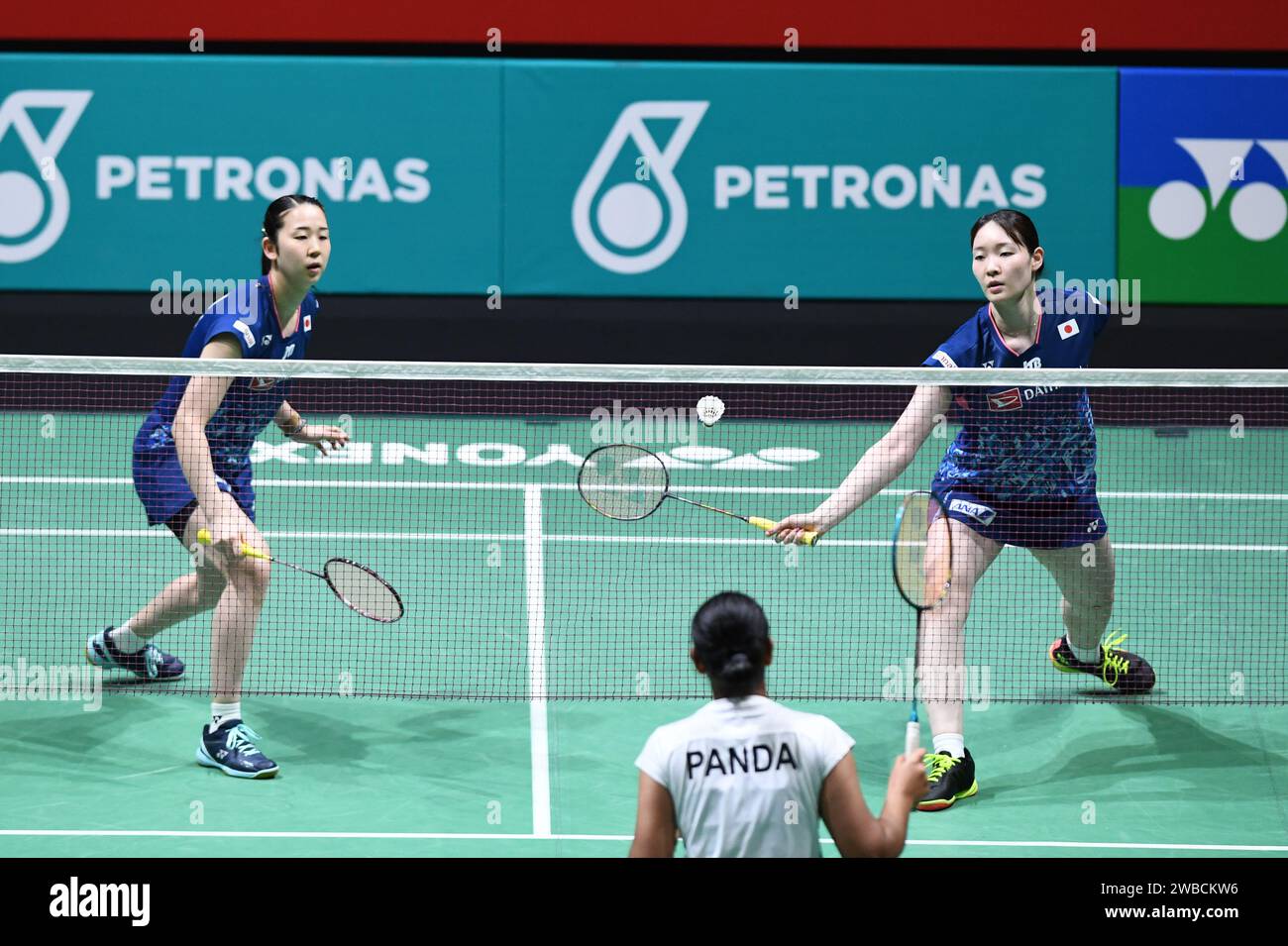 Axiata Arena, Kuala Lumpur, Malaysia. 9th Jan, 2024. Wakana Nagahara (JPN), Mayu Matsumoto (JPN ...