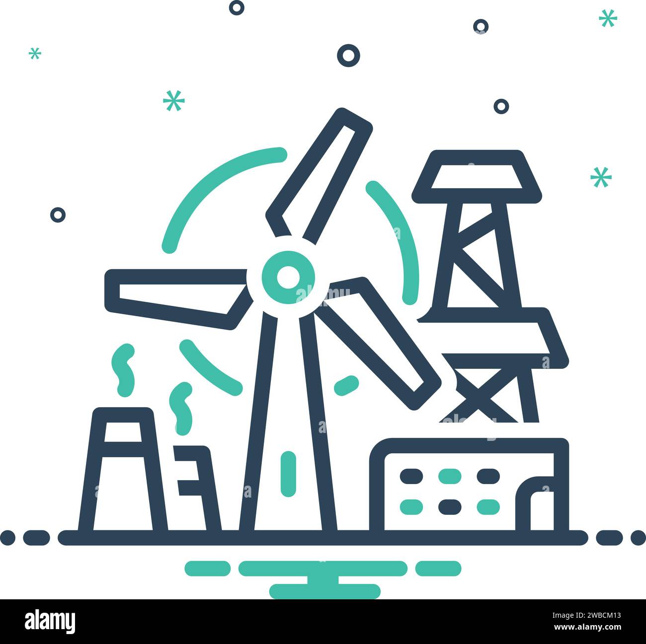 Icon for energy production,energy Stock Vector Image & Art - Alamy