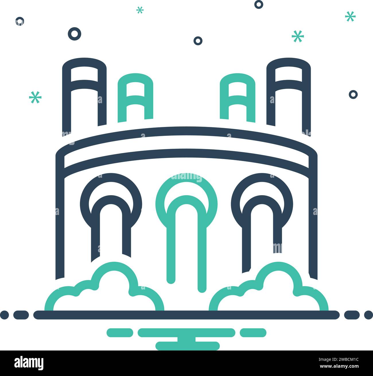 Hydro power hydropower Stock Vector Images - Alamy