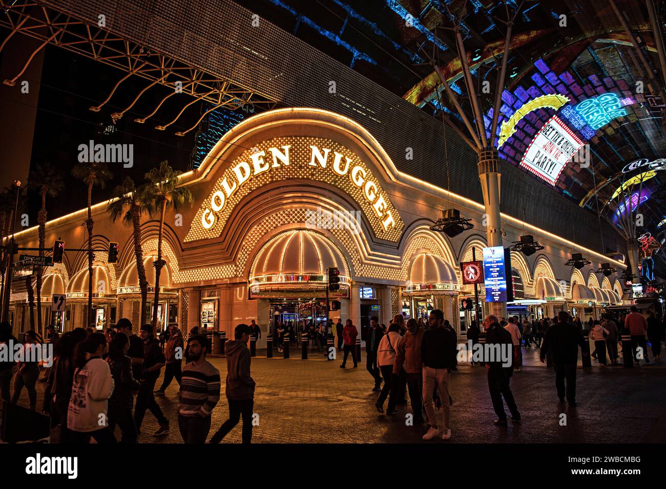 Fremont Street Experience. Downtown Las Vegas, Nevada Stock Photo - Alamy