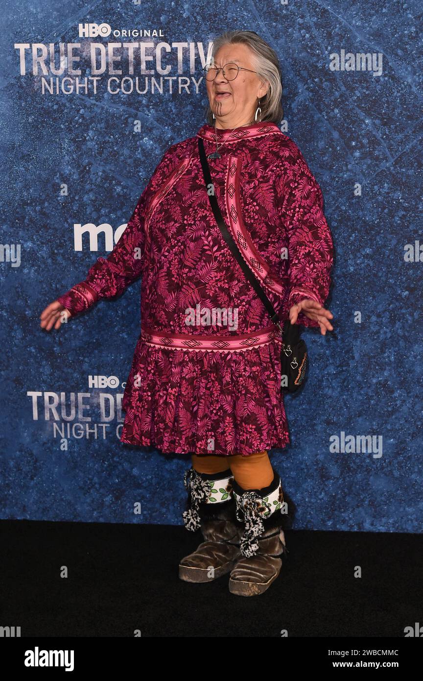 Doreen Nutaaq Simmonds arrives at the premiere of "True Detective ...