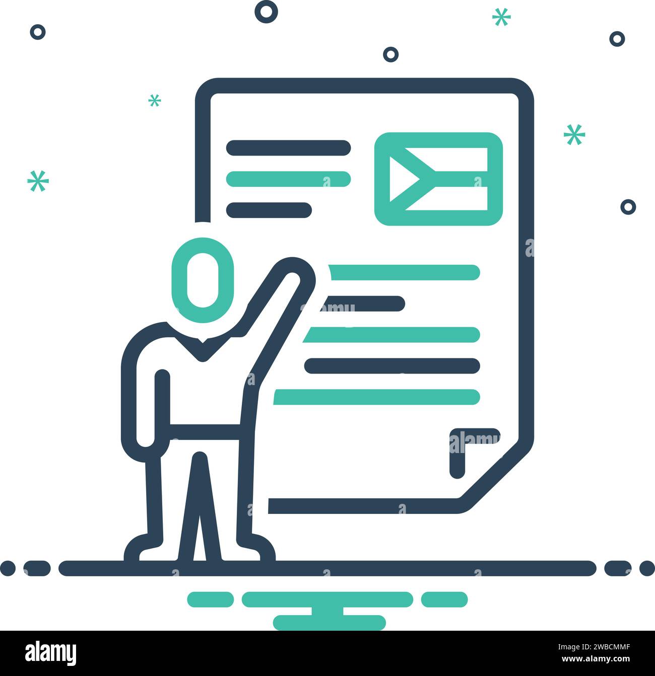 Civil right vector icon Cut Out Stock Images & Pictures - Alamy