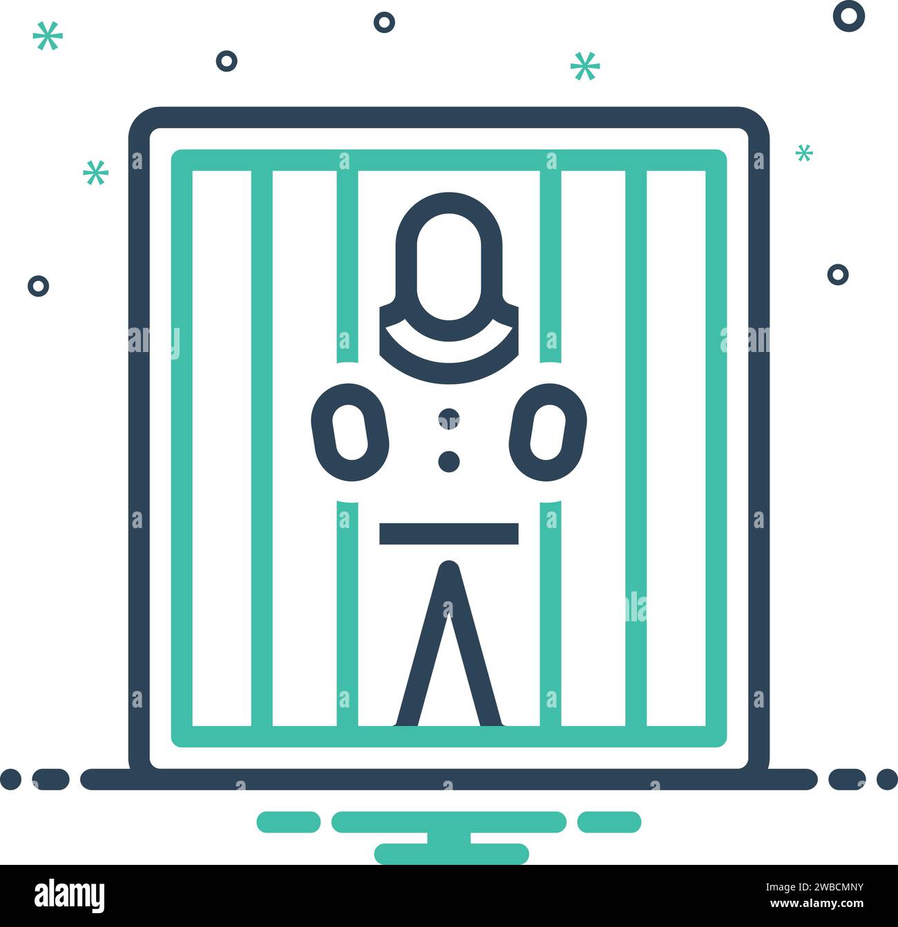 Icon for prison,criminal Stock Vector Image & Art - Alamy