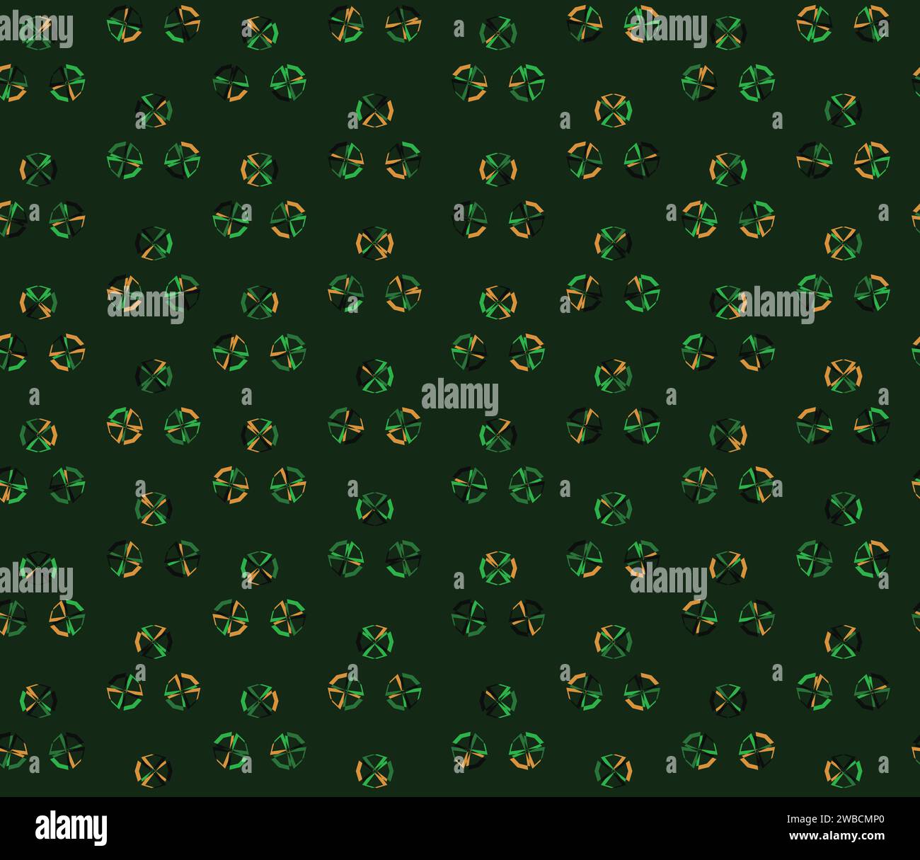 Abstract Shapes Geometric Motif Artsy Pattern Repeatable Simple