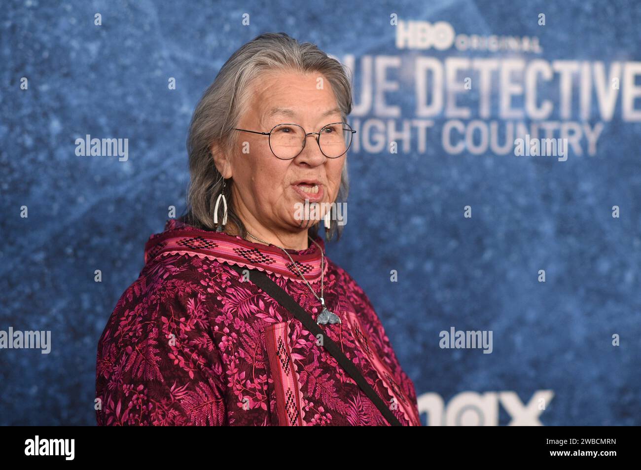 Doreen Nutaaq Simmonds arrives at the premiere of "True Detective ...