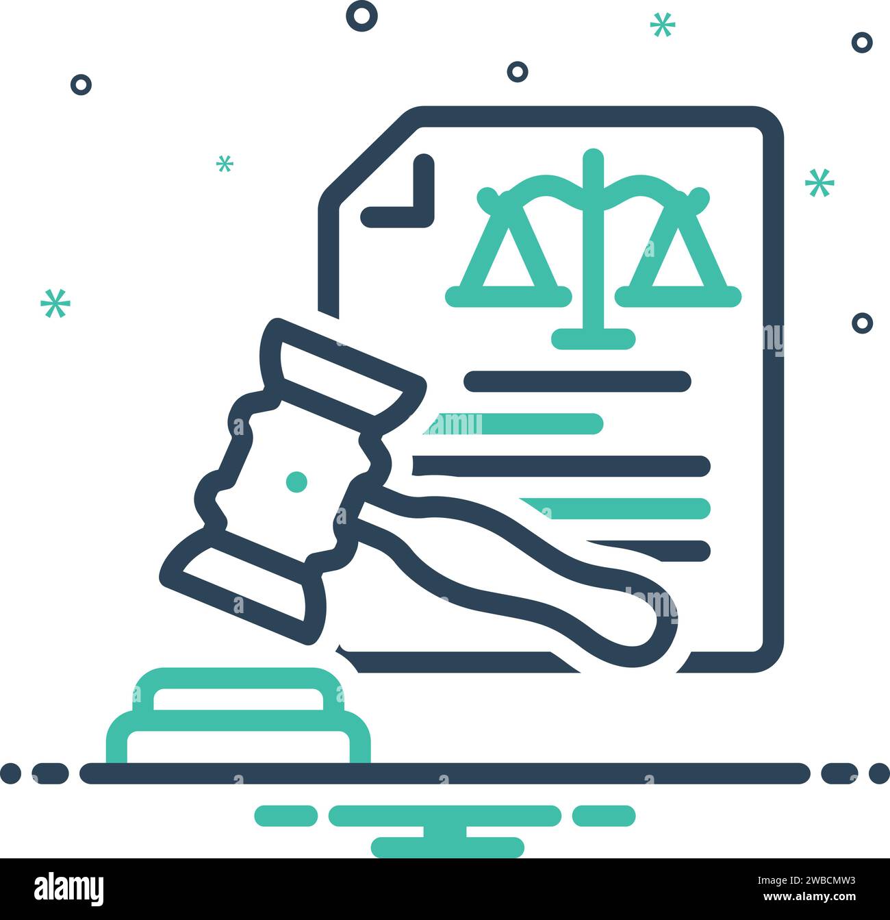 Icon for verdict,decision Stock Vector Image & Art - Alamy