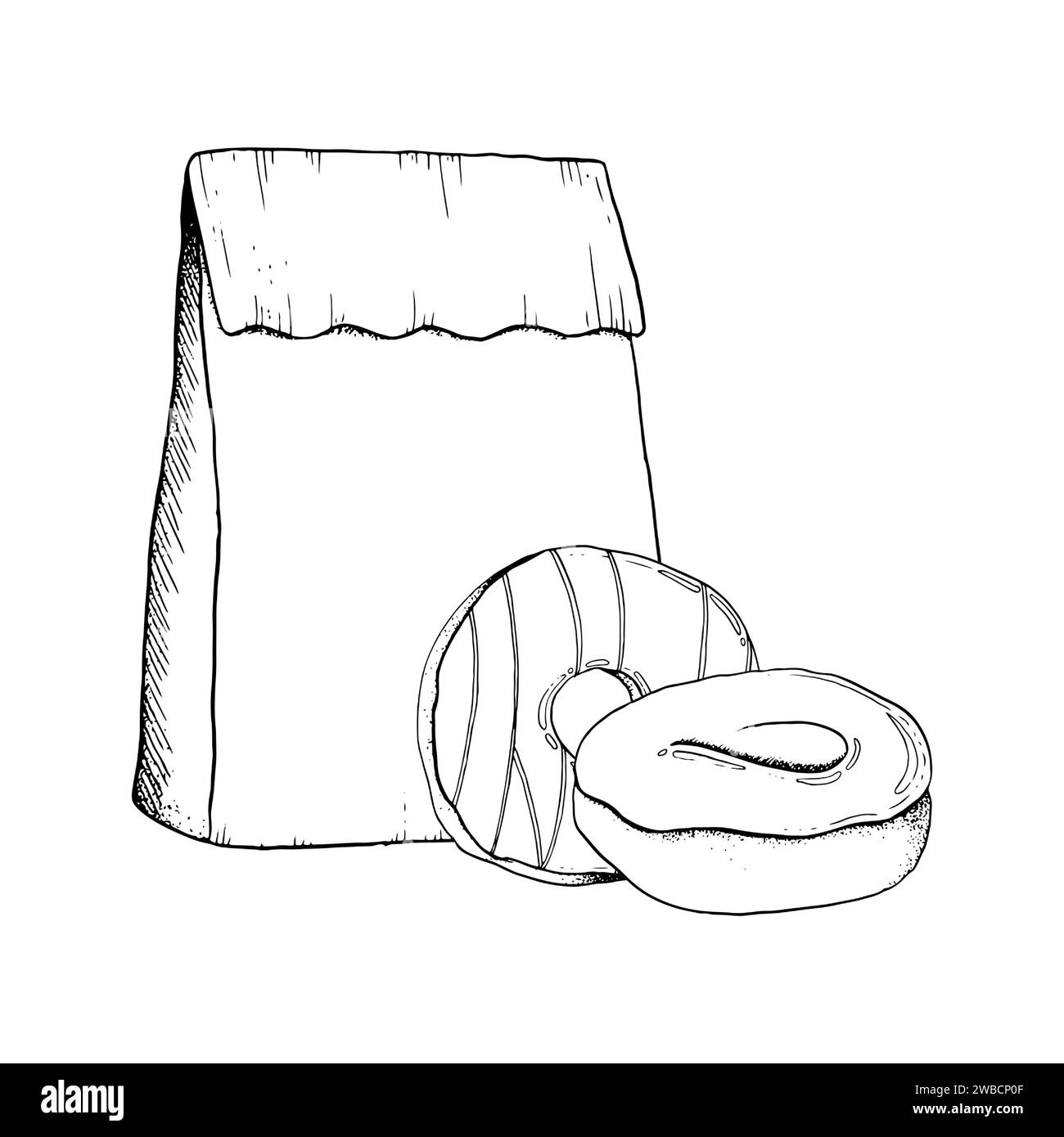 Donuts glaze Black and White Stock Photos & Images - Alamy