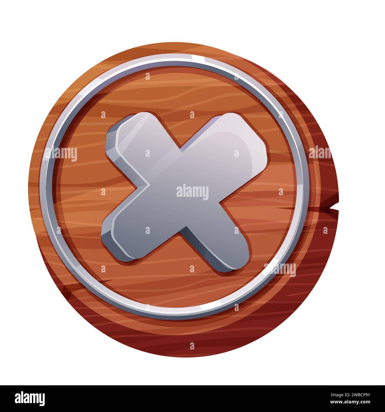 Metal in circle shape Cut Out Stock Images & Pictures - Alamy