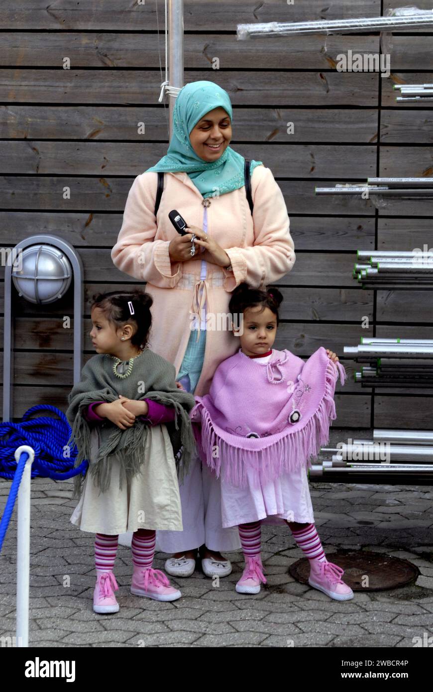 HRH Crown princess Mary visit Frederikholm children daycare insitutue ...