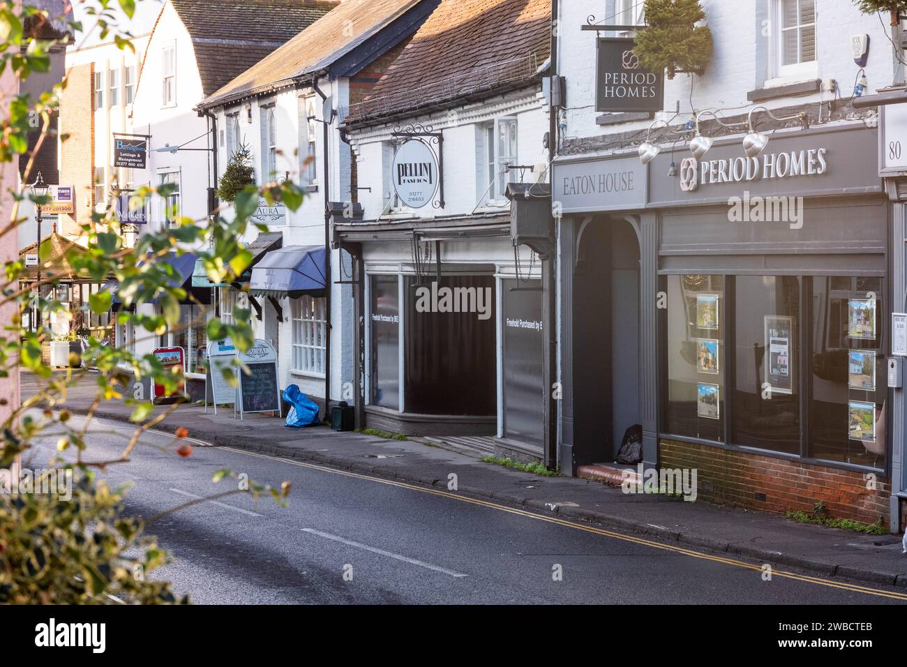 Ingatestone High Street Stock Photo - Alamy