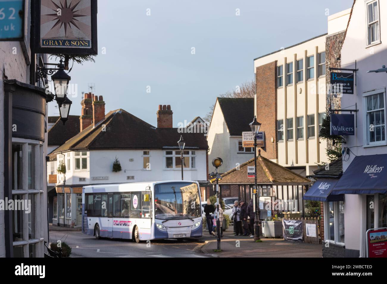 Ingatestone High Street Stock Photo - Alamy