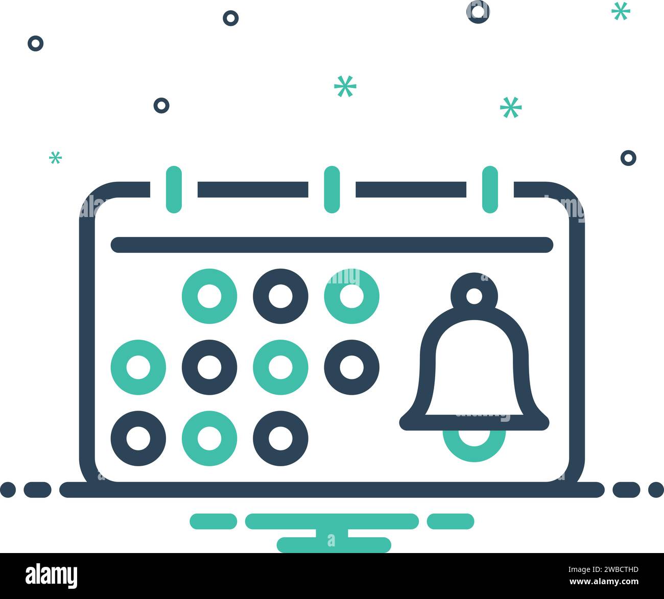 Icon For Schedule Timetable Stock Vector Image And Art Alamy