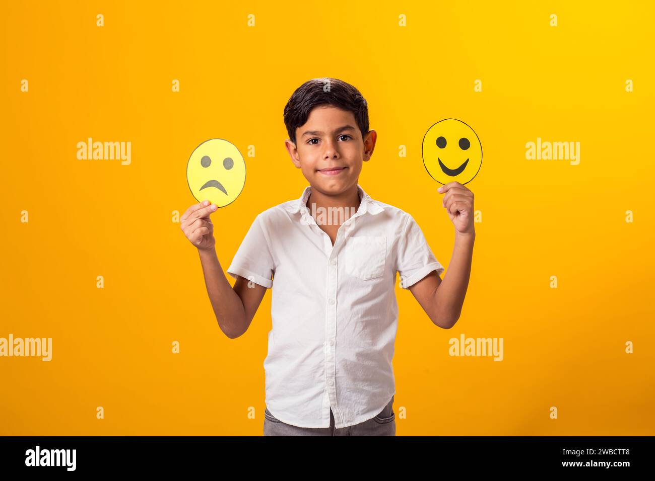 Emoticons positive negative hi-res stock photography and images - Alamy