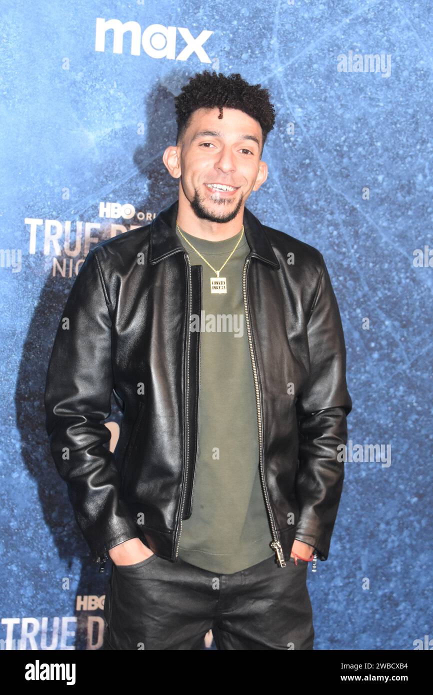 Los Angeles, California, USA 9th January 2024 Actor Khleo Thomas attends HBOÕs True Detective ...