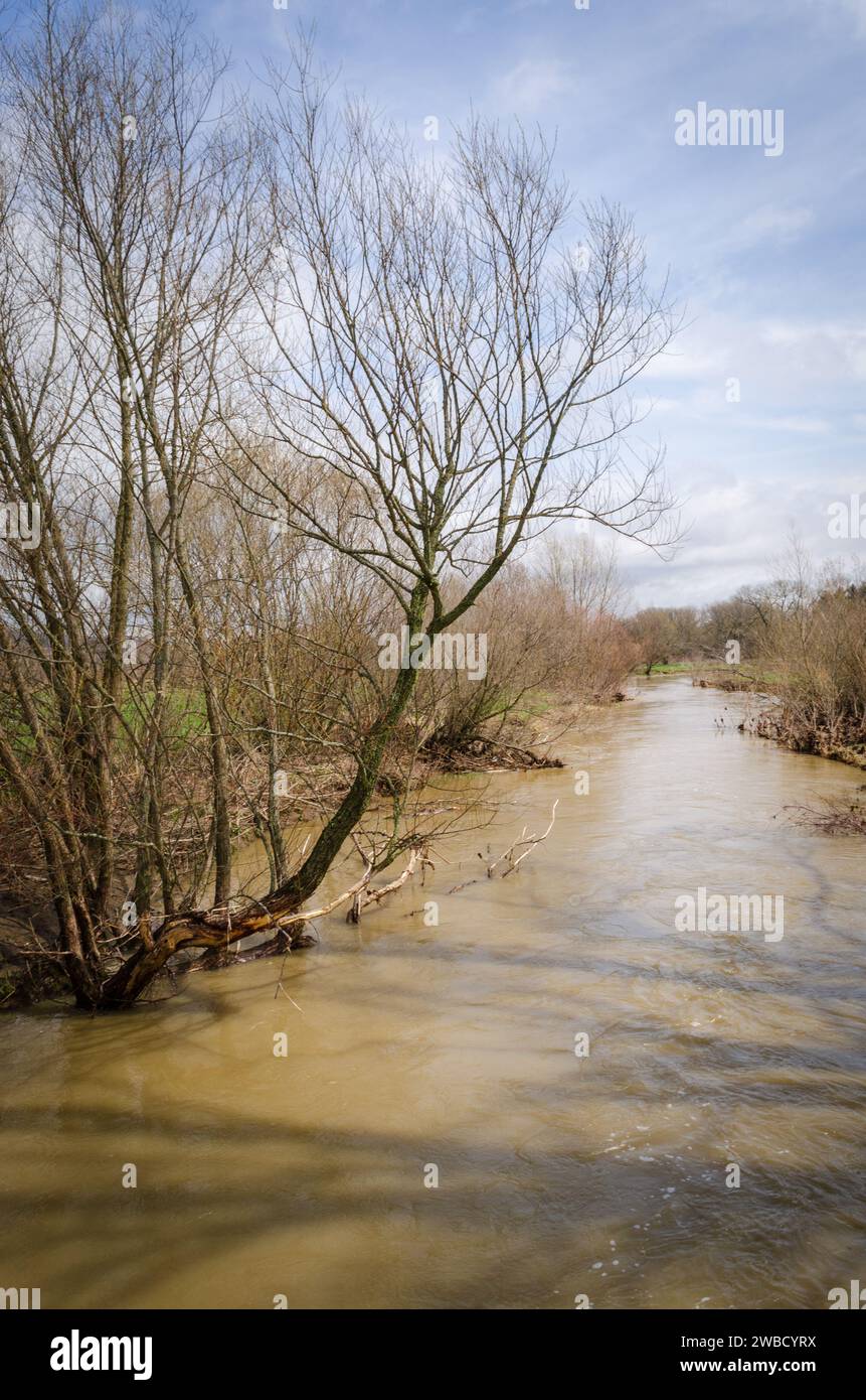 Conewango Creek in Sugar Grove, Pennsylvania, USA Stock Photo - Alamy