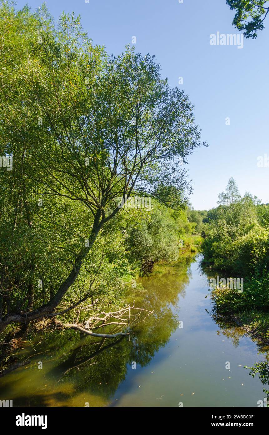 Conewango Creek in Sugar Grove, Pennsylvania, USA Stock Photo - Alamy