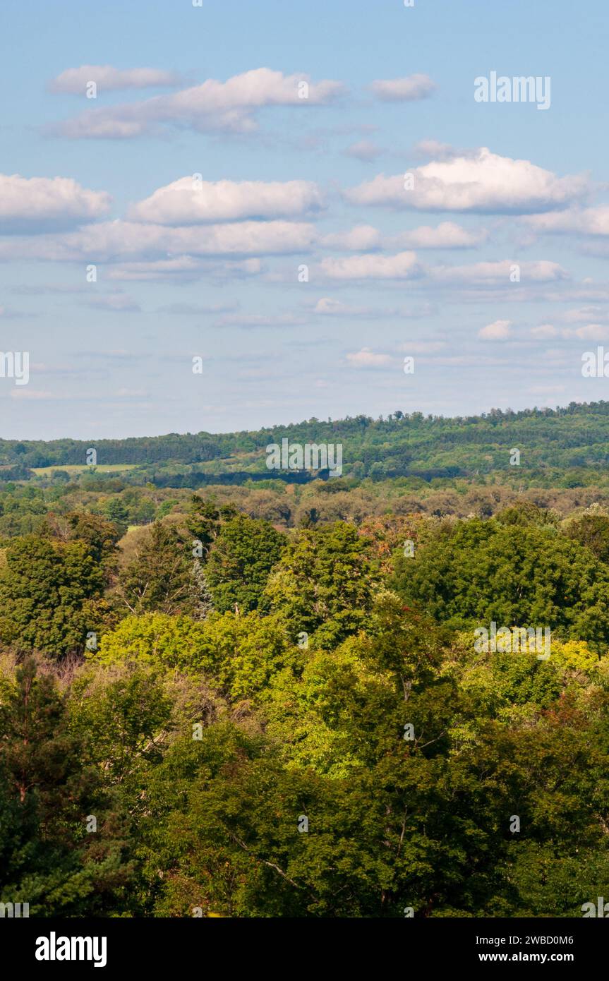 Forest Overlook at Sugar Grove, Pennsylvania, USA Stock Photo - Alamy