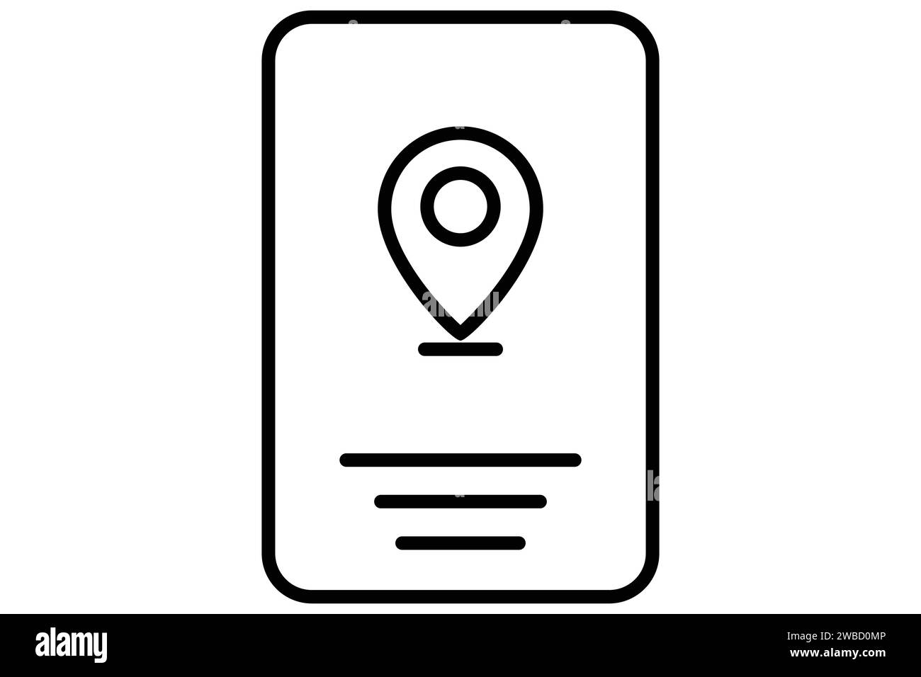travel guide icon. icon related to information for travelers. line icon ...