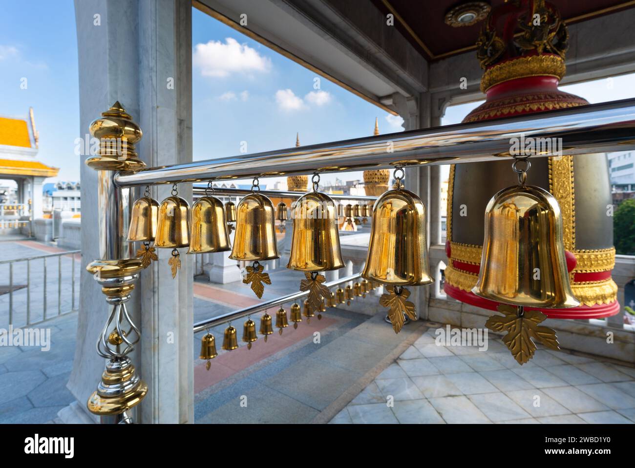 Hanging prayer bells hi-res stock photography and images - Alamy