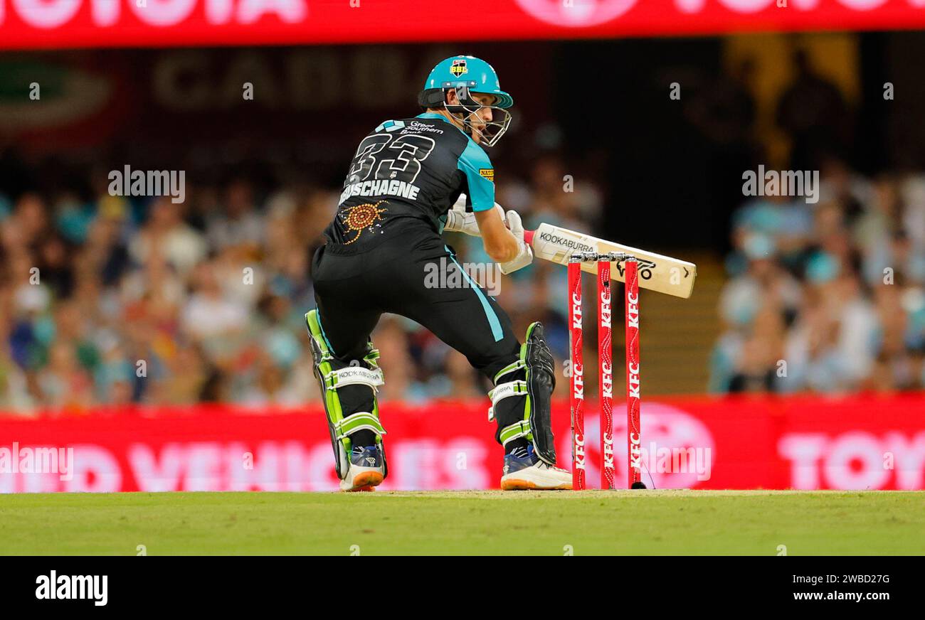 Brisbane, Australia. 10th Jan 2024. Marcus Labuschangne (33 Brisbane ...