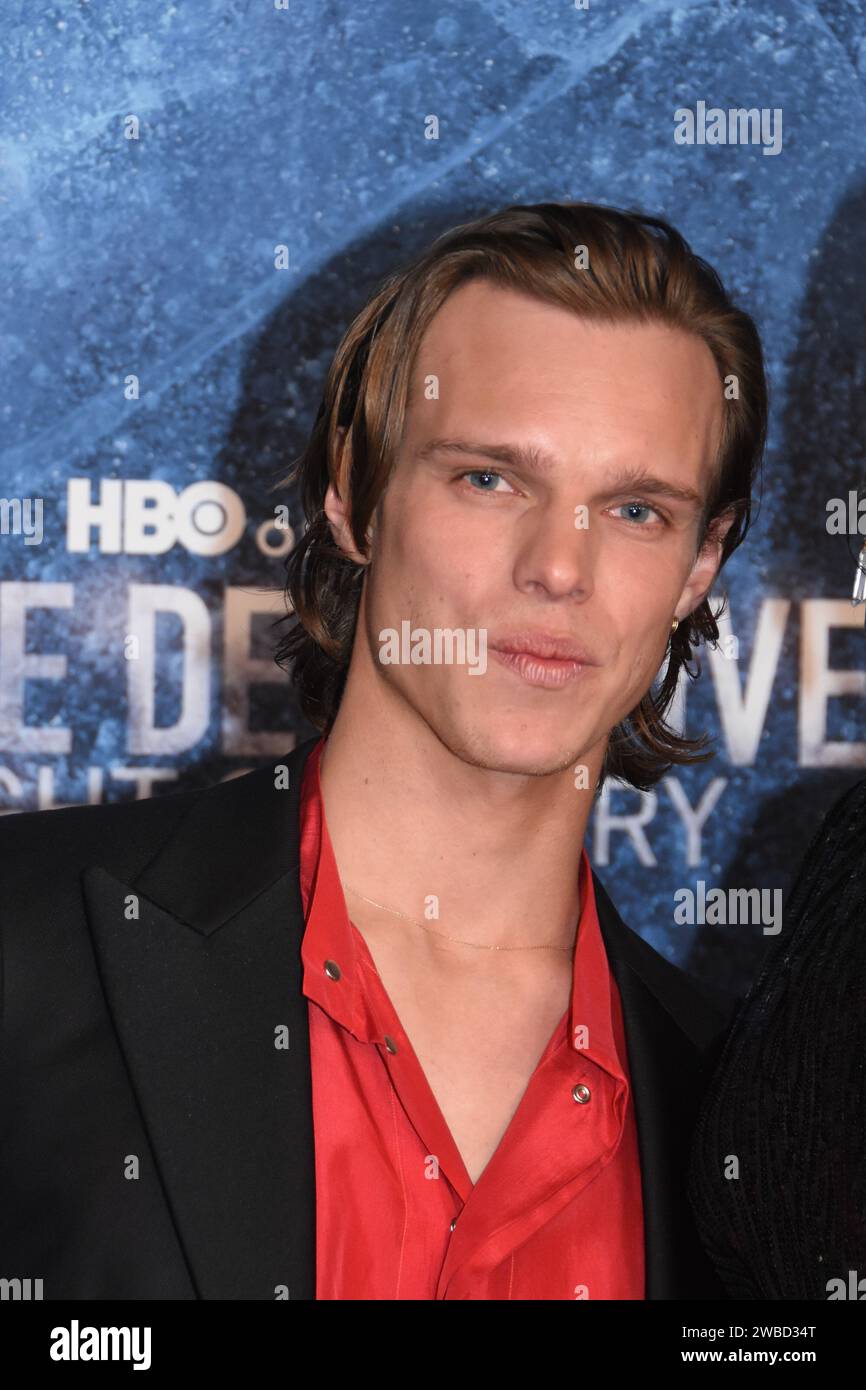 Los Angeles, California, USA 9th January 2024 Actor Finn Bennett ...