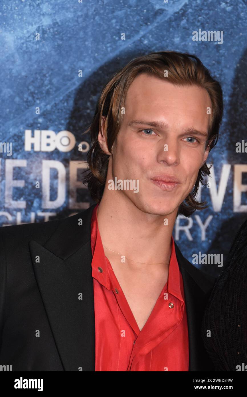Los Angeles, California, USA 9th January 2024 Actor Finn Bennett ...