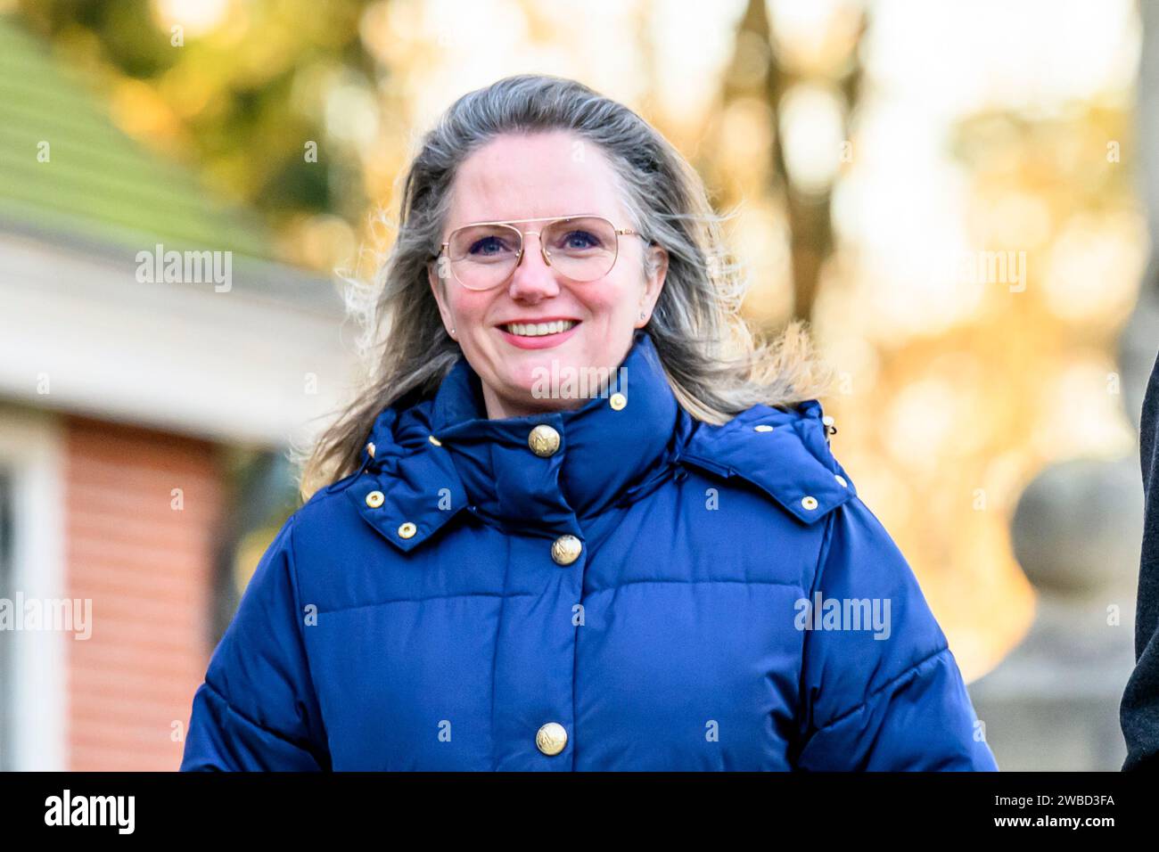 HILVERSUM, the Netherlands, 09-01-2024, Informant Plasterk speaks to party chairmen and seconds ...