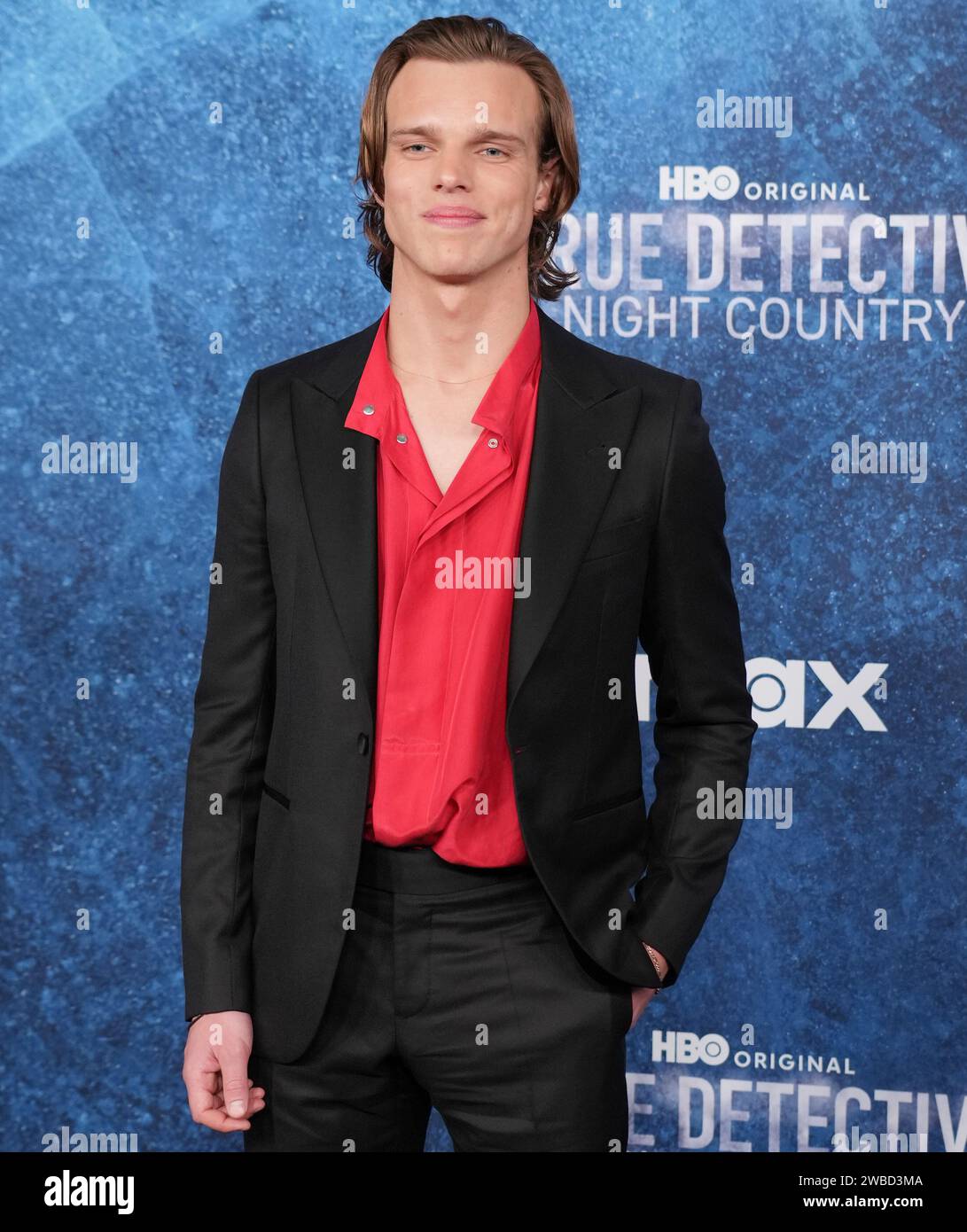 Los Angeles, USA. 09th Nov, 2024. Finn Bennett arrives at the HBO ...