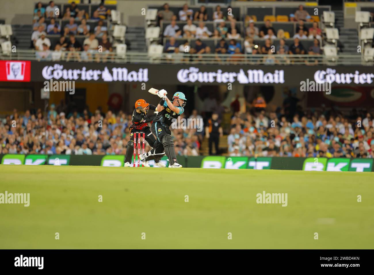 Brisbane, Australia. 10th Jan 2024. Matt Renshaw (77 Brisbane Heat ... Brisbane, Australia. 10th Jan 2024. Matt Renshaw (77 Brisbane Heat ...