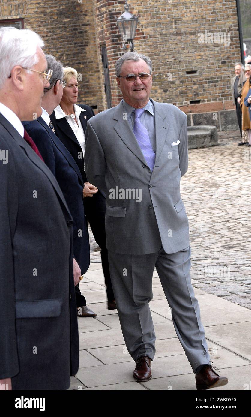 HM the Queen Margrethe II and prince Henrik arrive at Special exhibtion ...