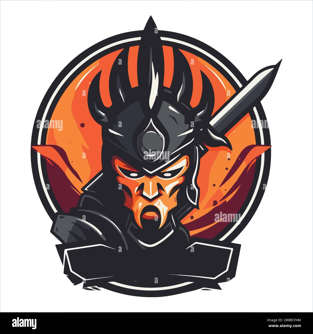 Gladiator logo hi-res stock photography and images - Alamy