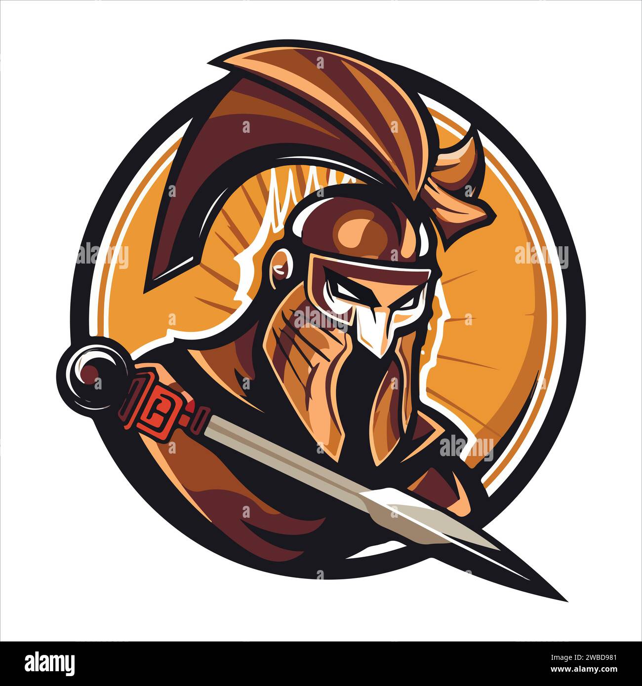 Knight crest clipart hi-res stock photography and images - Alamy