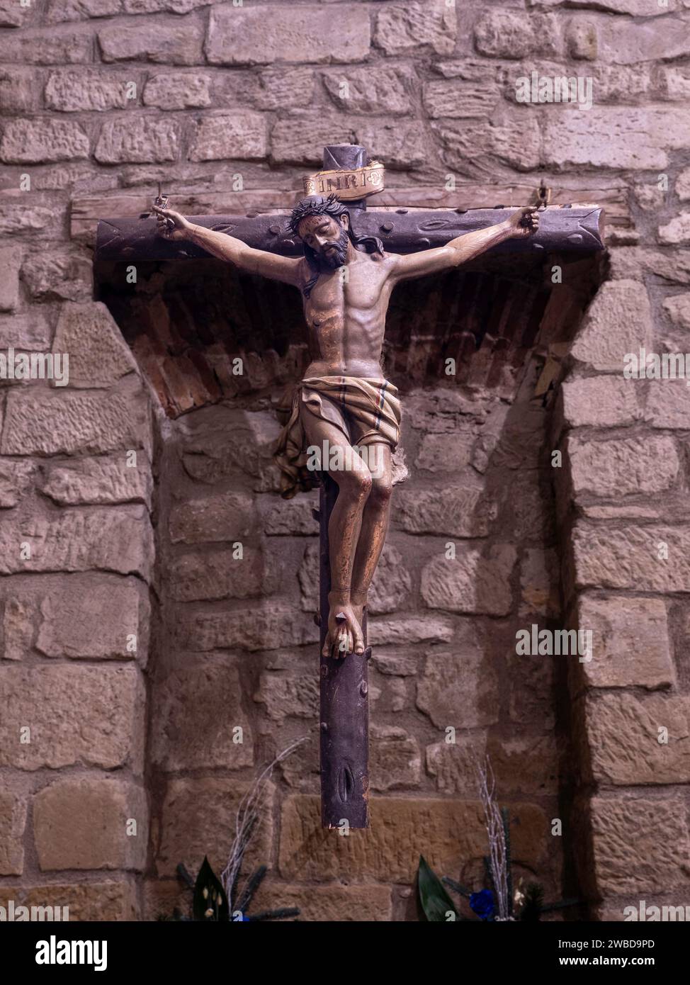 Crucifixion of Jesus Christ in the Church of the Immaculate Conception ...