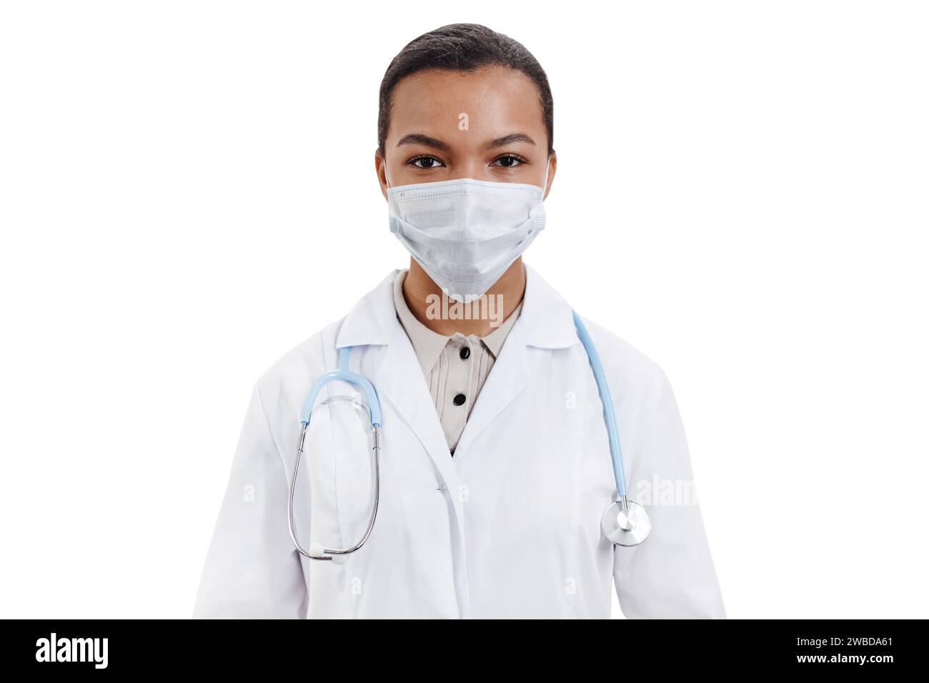 Portrait woman doctor face hi-res stock photography and images - Alamy