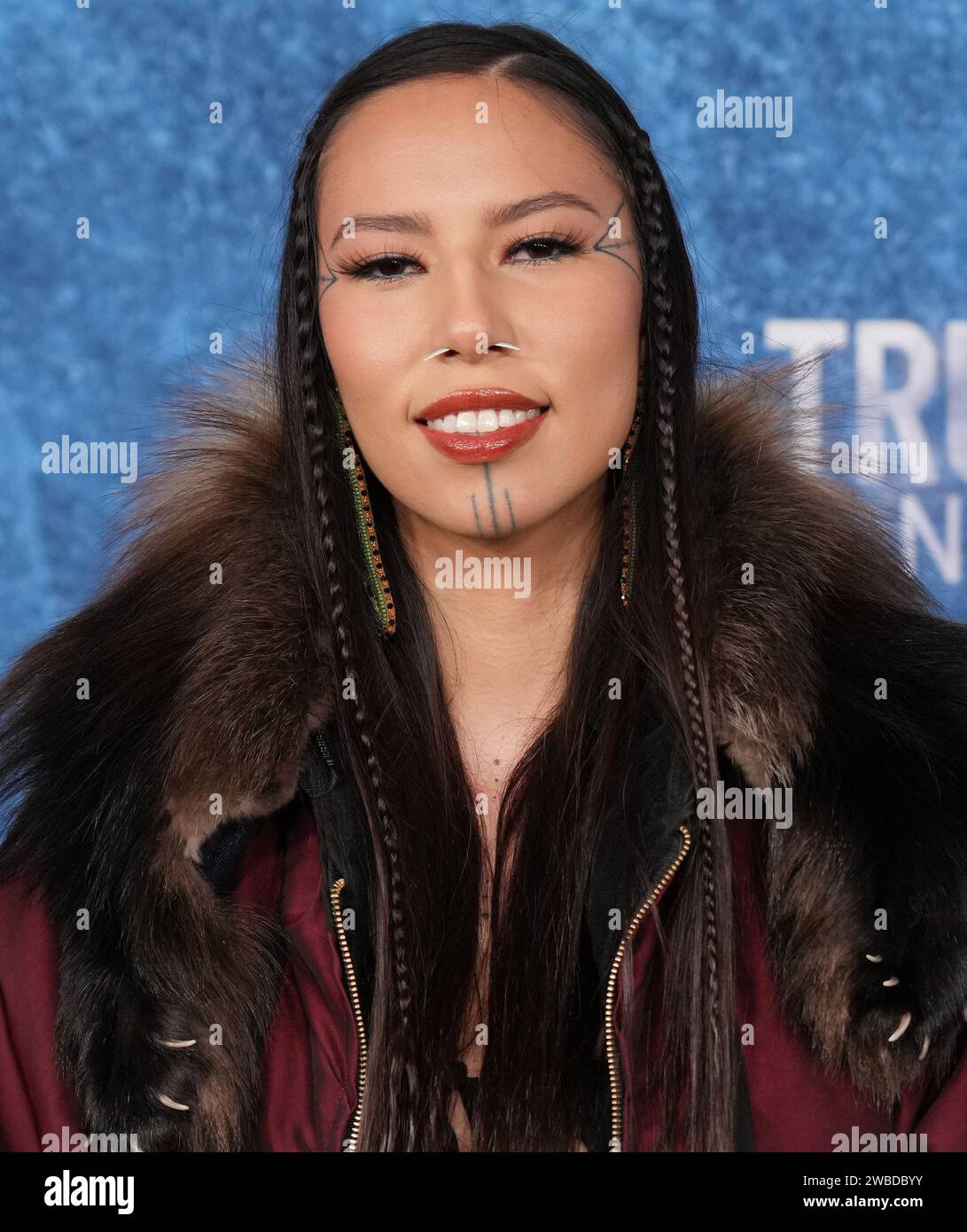 Los Angeles, USA. 09th Nov, 2024. Quannah Rose Chasinghorse-Potts arrives at the HBO Original's ...