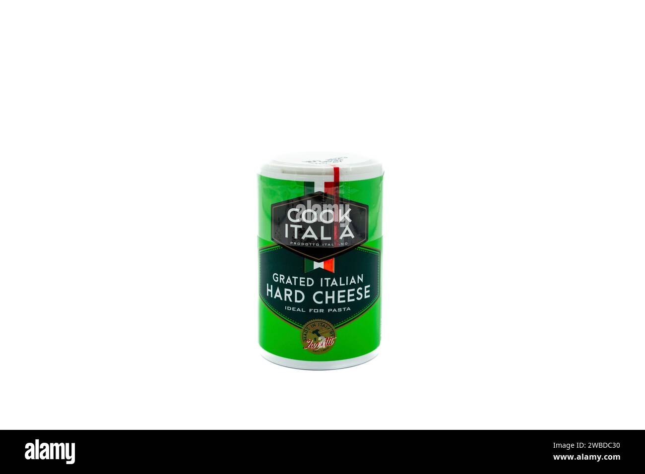 Irvine, Scotland, UK-July 21, 2023: Cook Italia branded grated Italian ...