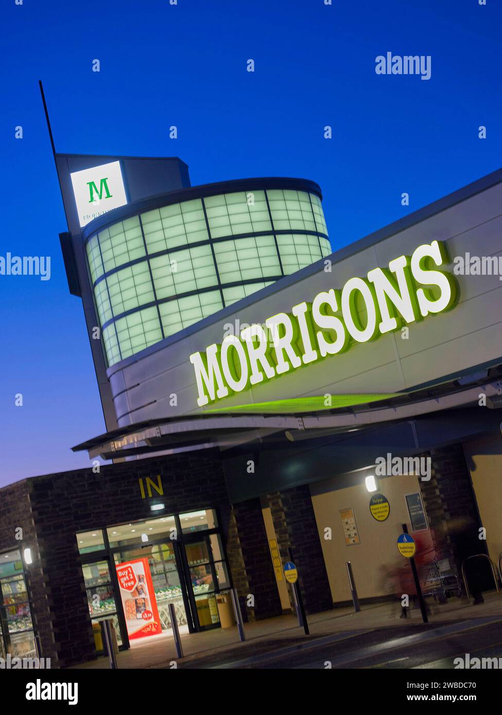 Morrisons Supermarket, north Wales, UK Stock Photo - Alamy