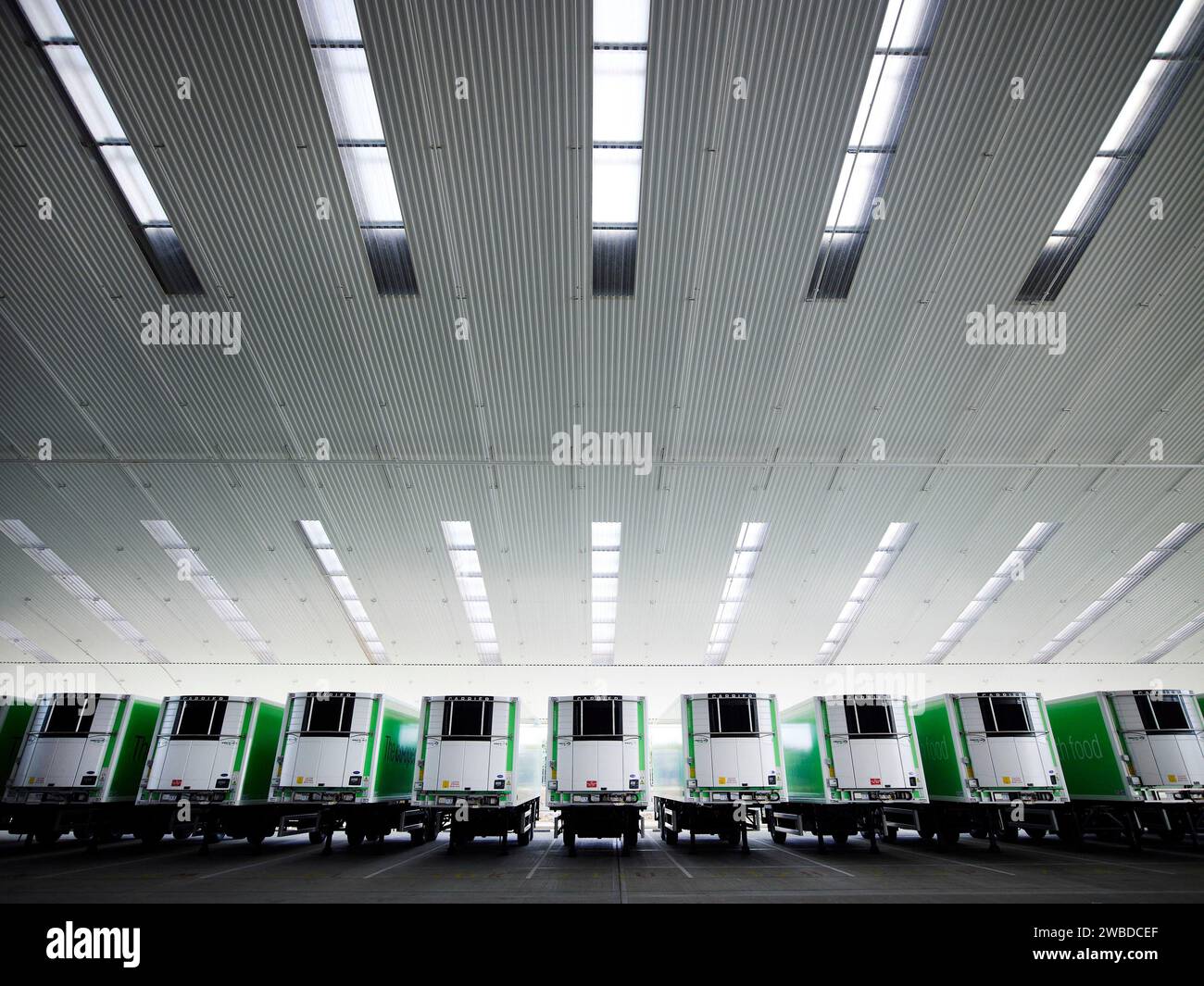 The co-operative Modern distribution warehouse, South East England, UK ...