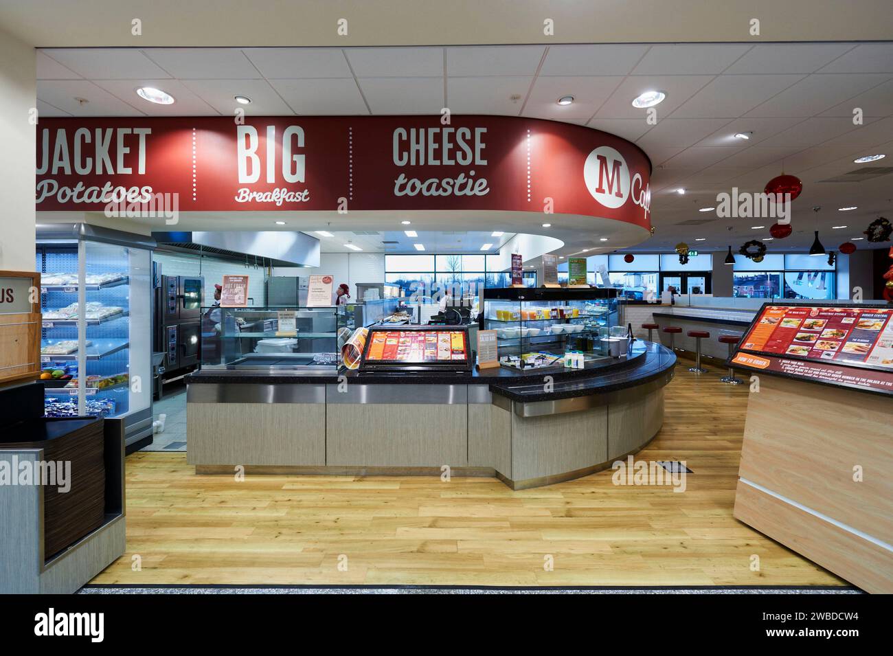 Interior of Morrisons Supermarket, north Wales, UK Stock Photo - Alamy