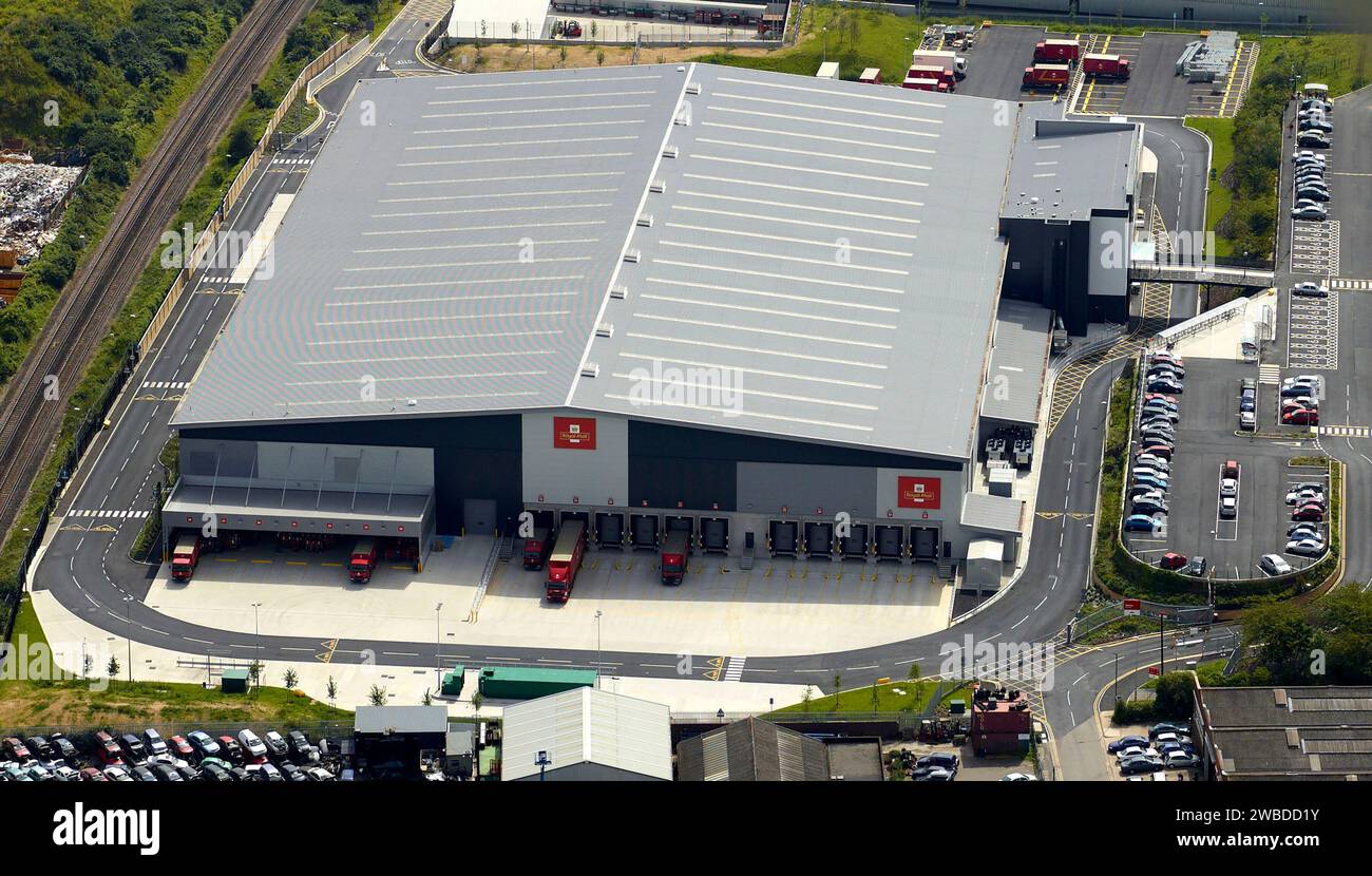 New Royal mail distribution centre, Medway, Kent, South East England UK ...