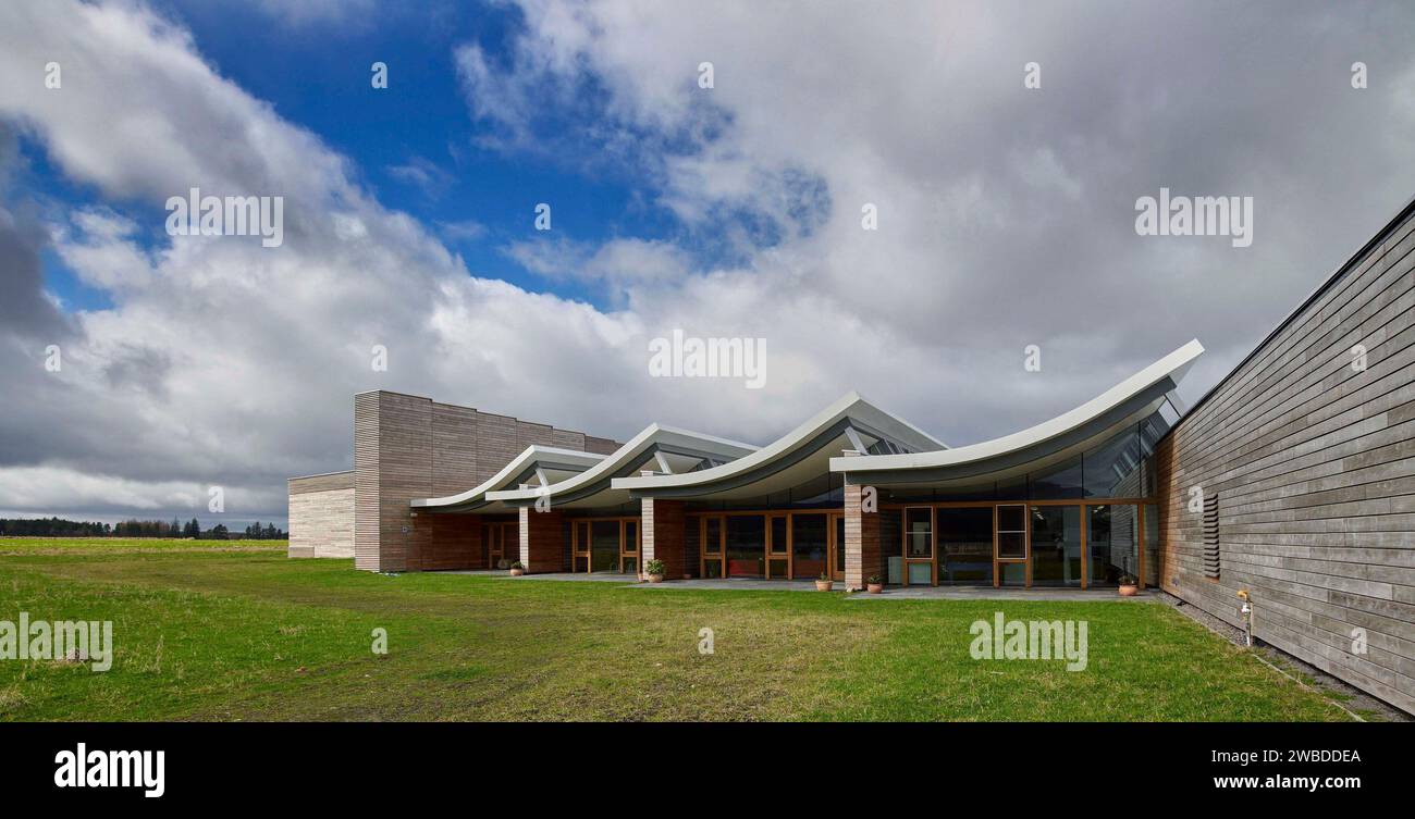 The Culloden Visitors Centre, Inverness, Highland Scotland Stock Photo ...