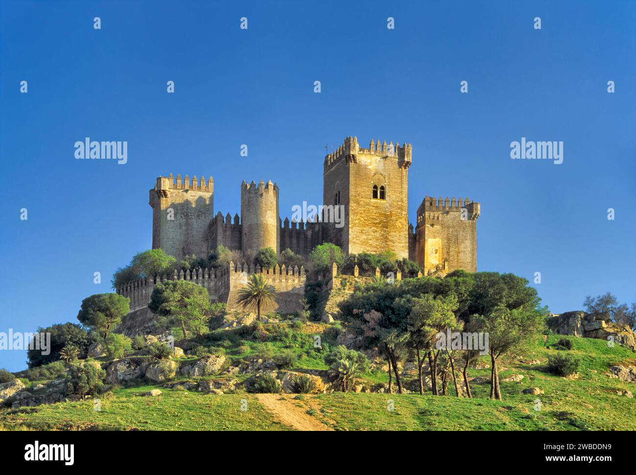 Moorish castle at Almodovar del Rio, Andalusia, Spain Stock Photo - Alamy