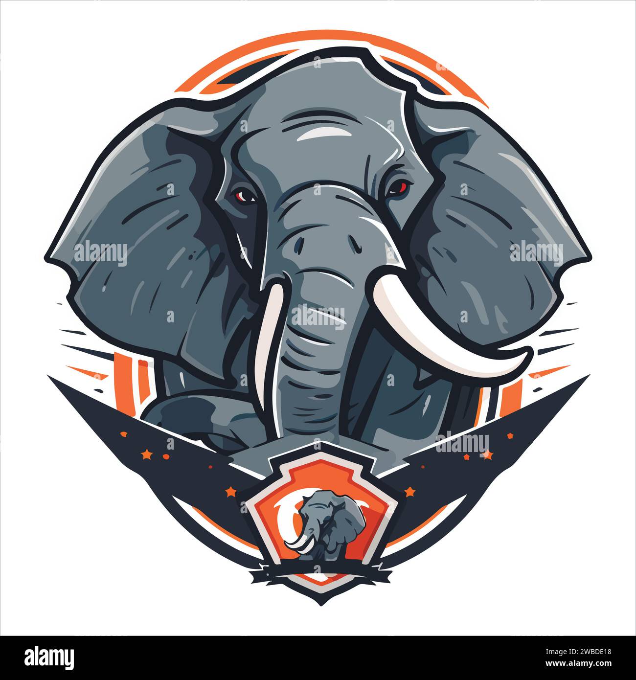 Elephant feet illustration hi-res stock photography and images - Alamy