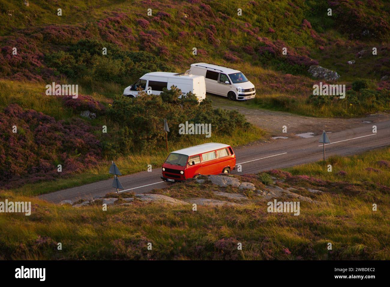 Scotland camper vans hi-res stock photography and images - Alamy