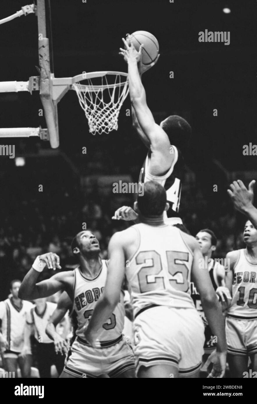 FILE - Russell Cross of Purdue goes up with the ball for the winning ...