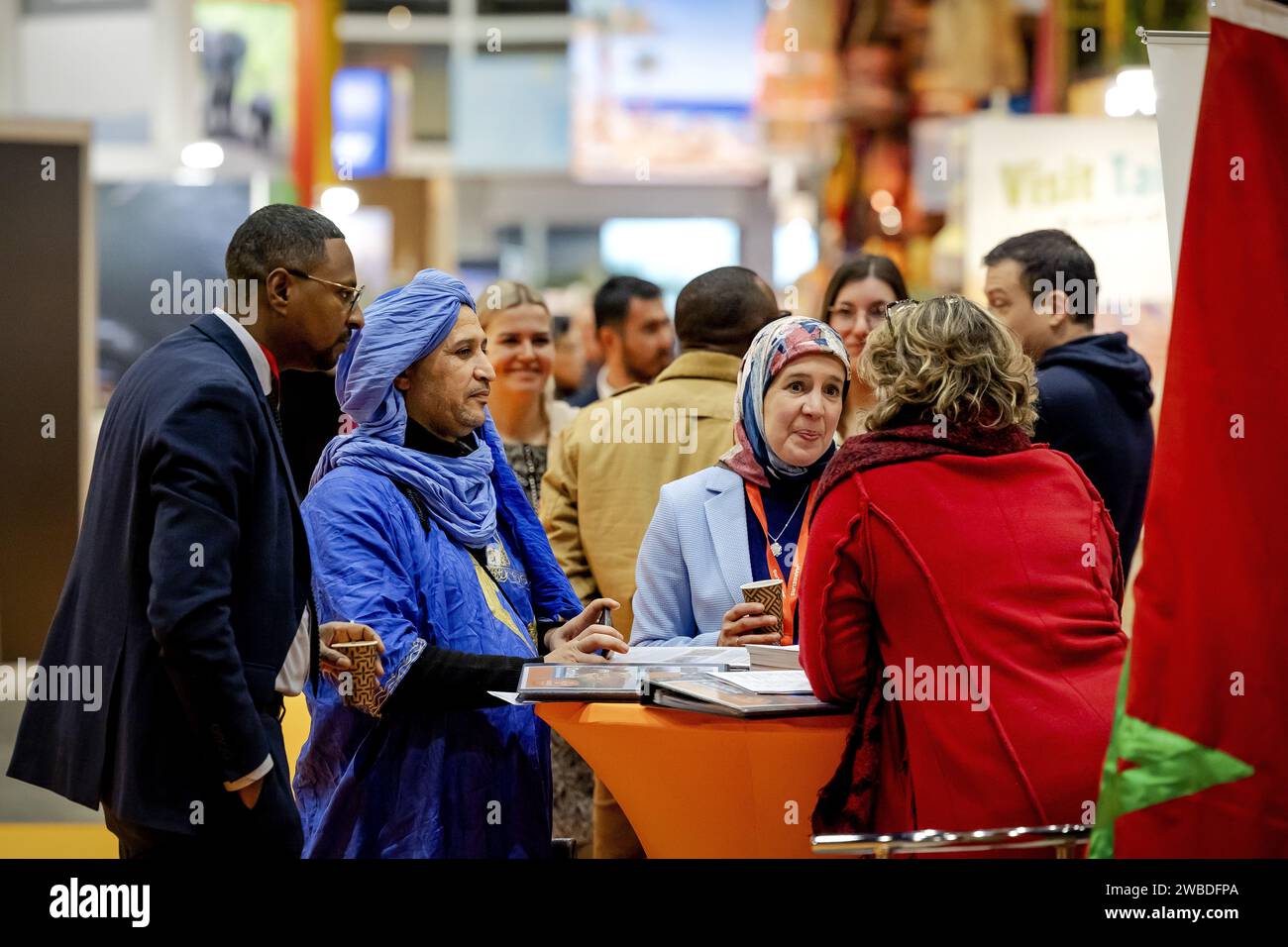 UTRECHT - Visitors during the Travel Trade Day, the day before the ...