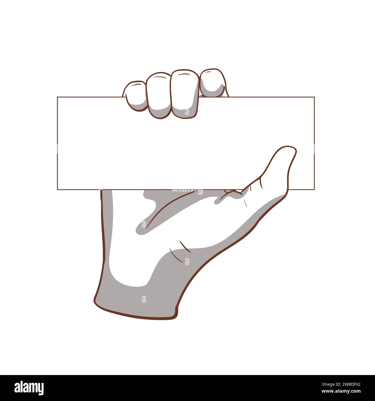 Hands gestures vector cartoon illustration Stock Vector Image & Art - Alamy