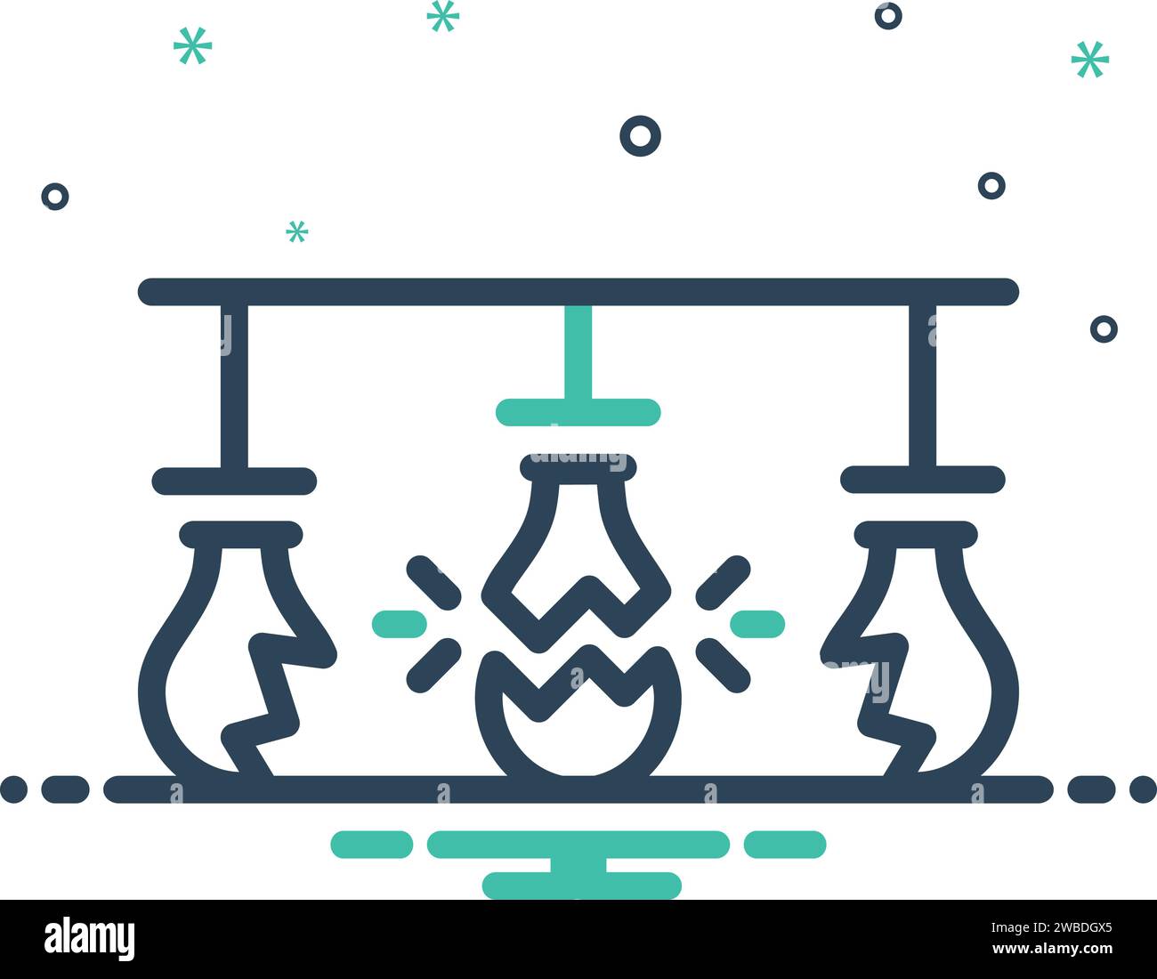 Icon for Broken,split Stock Vector Image & Art - Alamy